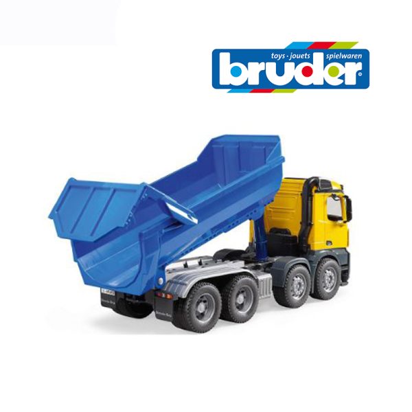 BRUDER MB AROCS HALF PIPE DUMP TRUCK - ToyBox Malta