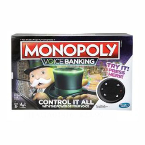 GAMES MONOPOLY VOICE BANKING - ToyBox Malta