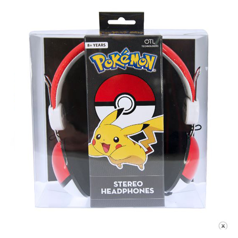 POKEMON POKEBALL CHILDREN'S HEADPHONES - ToyBox Malta