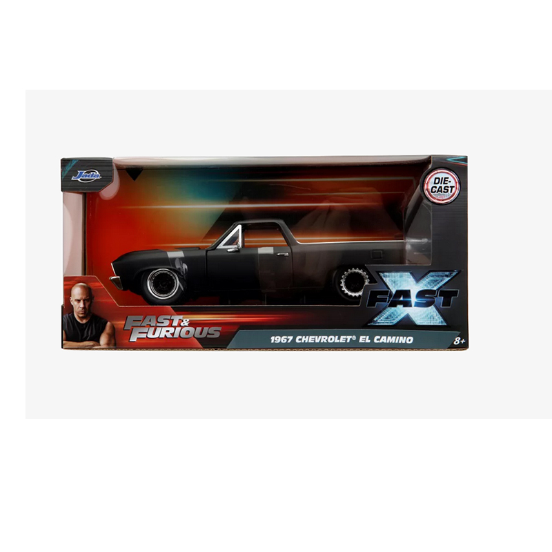 SIMBA FAST & FURIOUS 1967 CHEVY EL CAMINO 1:24 DIECAST MODEL - ToyBox Malta